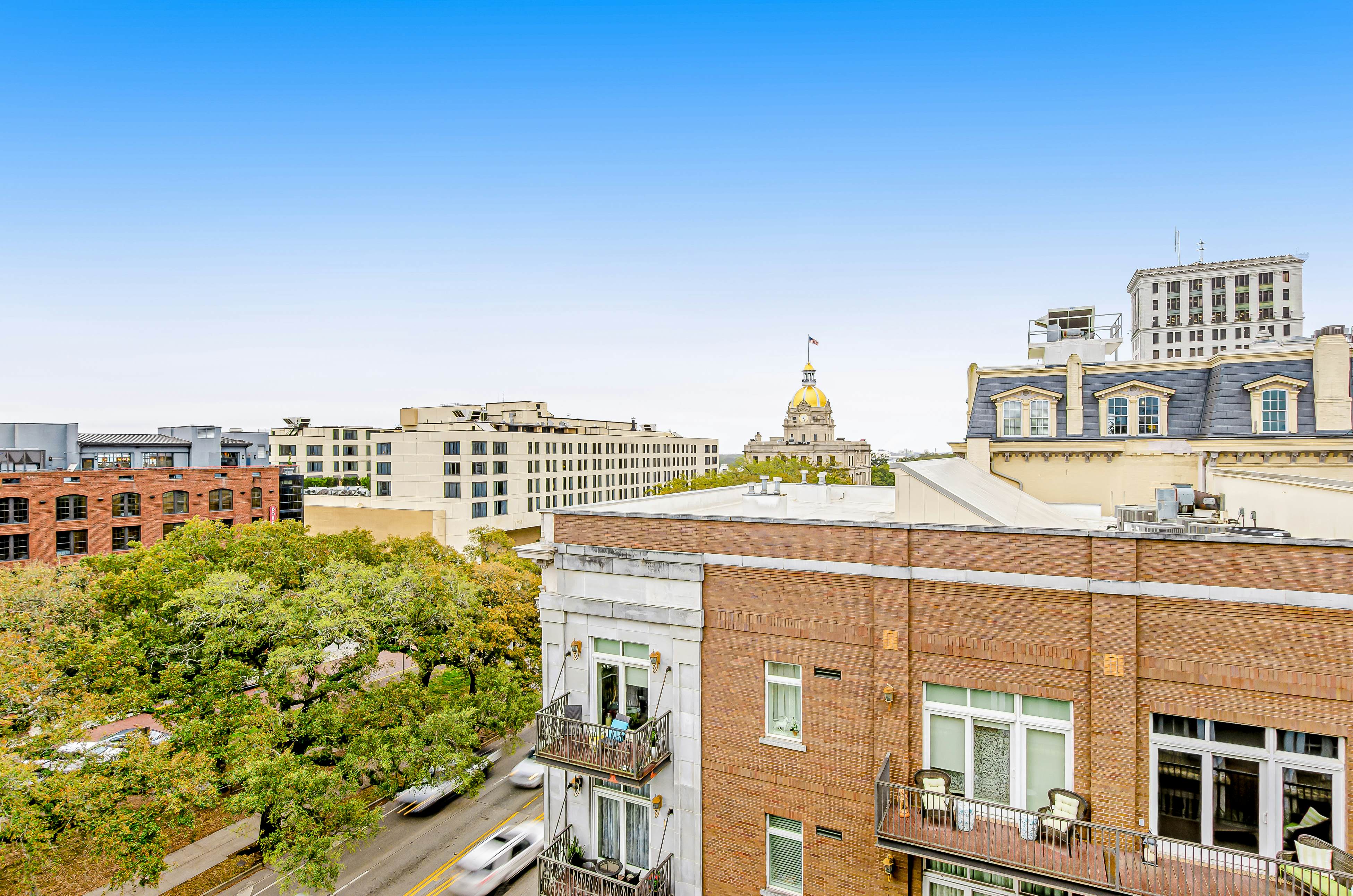 Bay Street Loft at Ellis Square | 2 BD Savannah, GA Vacation Rental ...