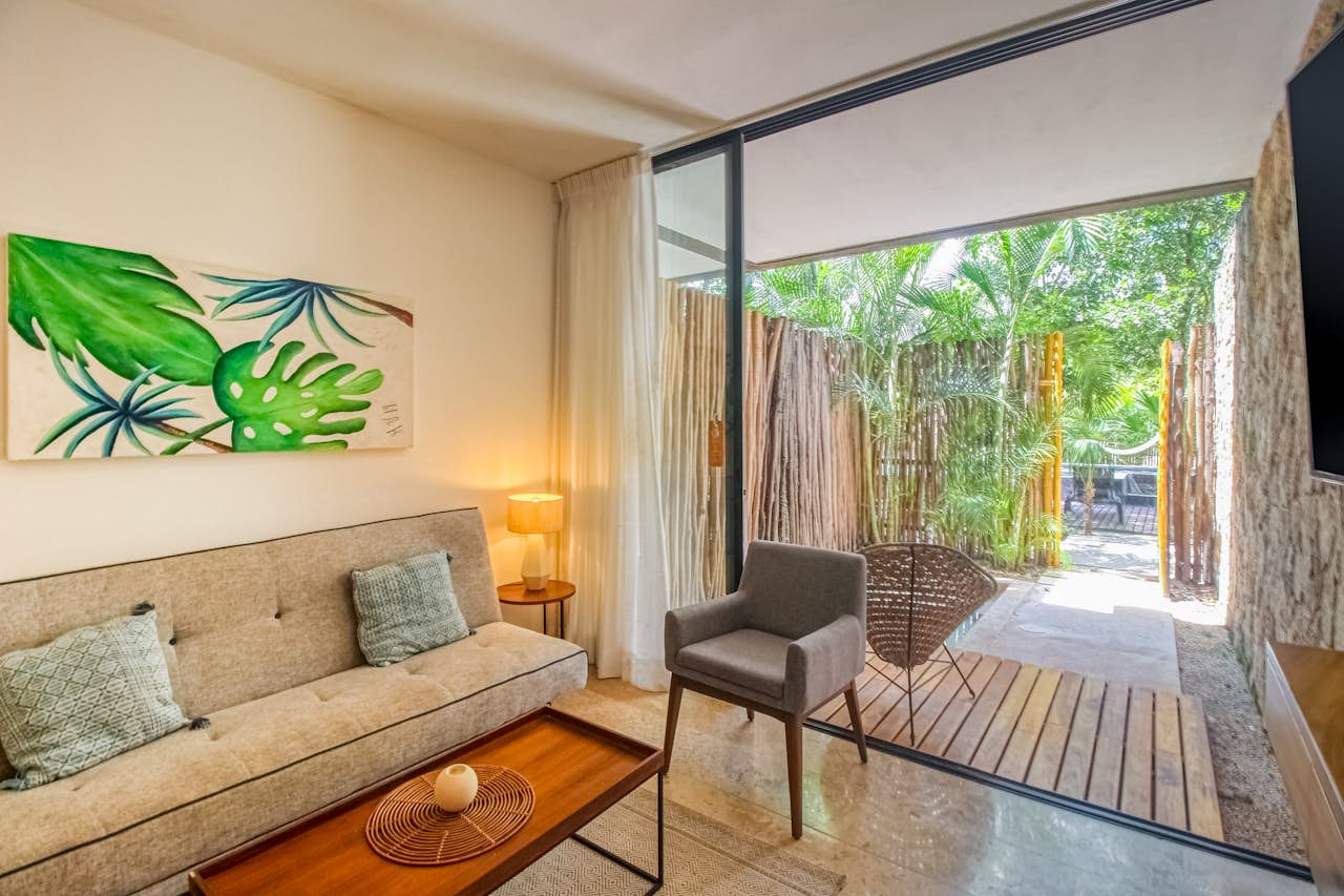 Amaka Calma Riviera 102 A2 at La Veleta | 1 Bed Tulum, Qu Apartment ...