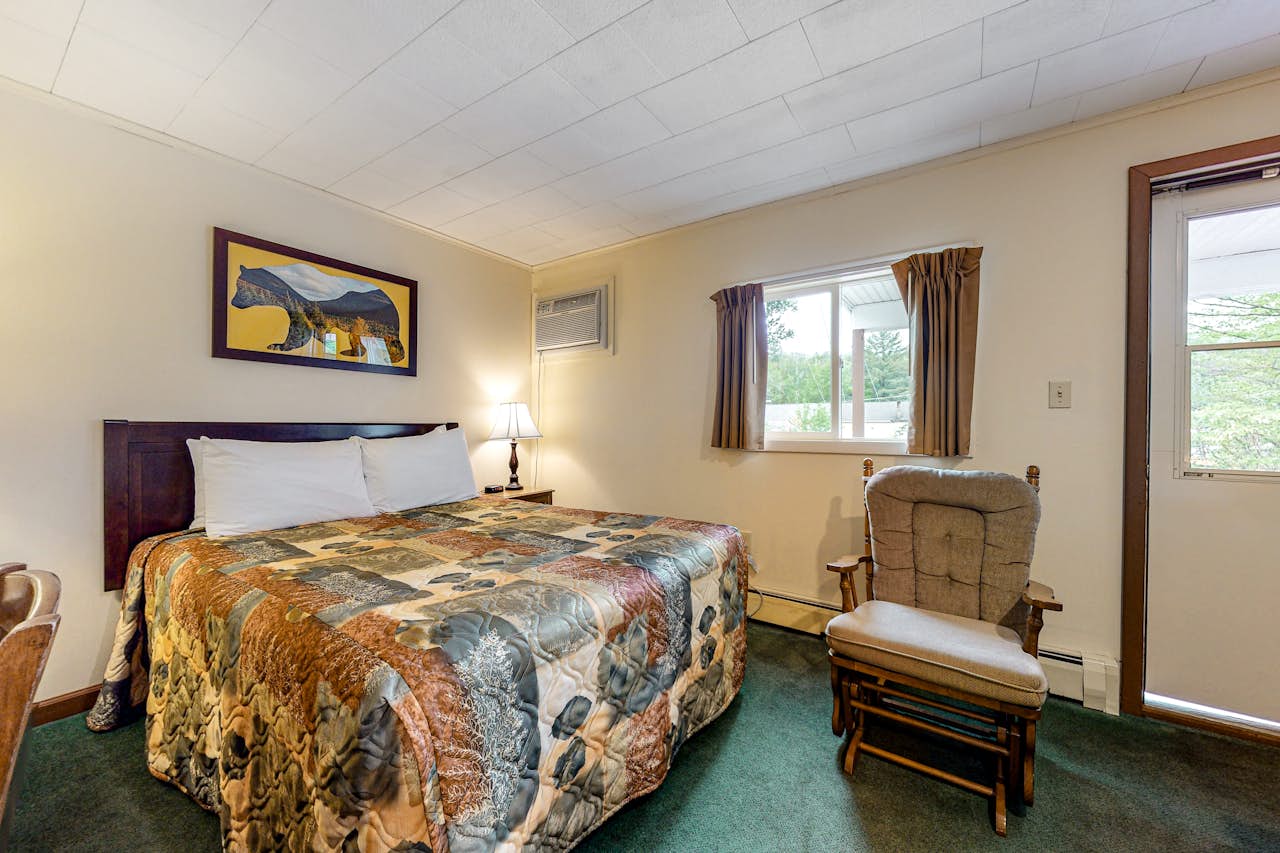 Riverbank Motel Room #3 | 0 Bed Lincoln, NH Motel | Vacasa