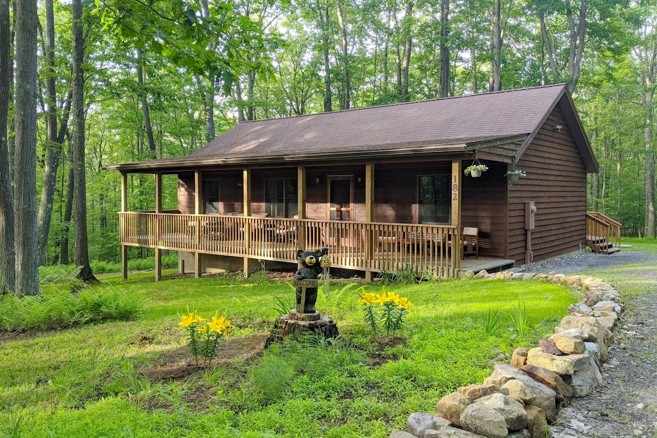 Hidden Haven | 3 Bed Swanton, MD Cabin | Vacasa