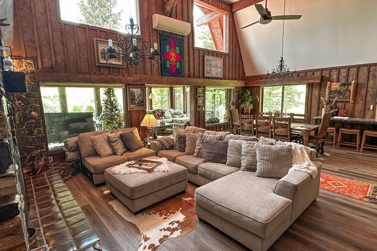 Gorgeous Riverfront Retreat | 3 Bed South Fork, CO Cabin | Vacasa