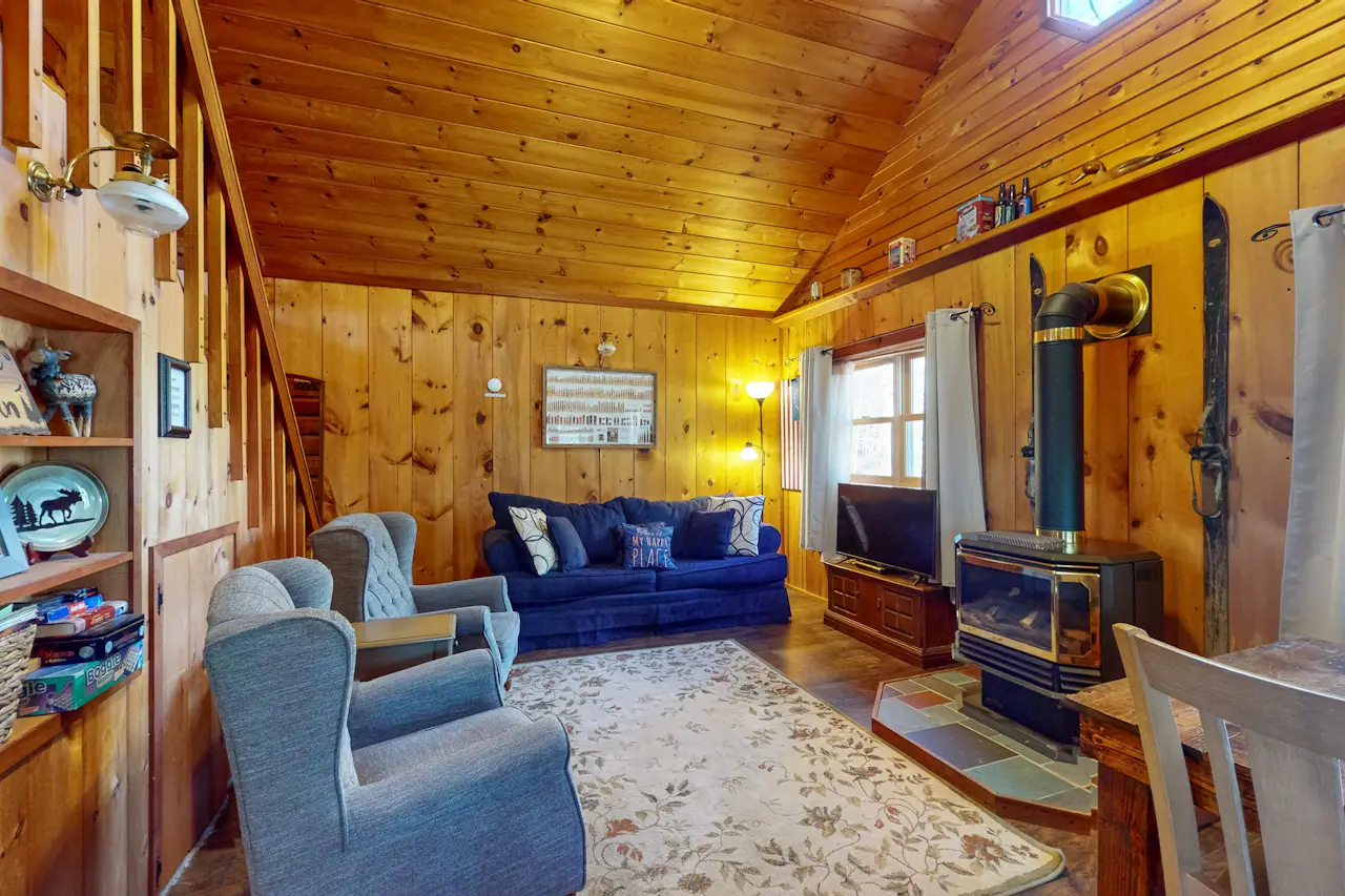 Mountain Meadow Getaway | 1 Bed Granby, VT Cottage | Vacasa