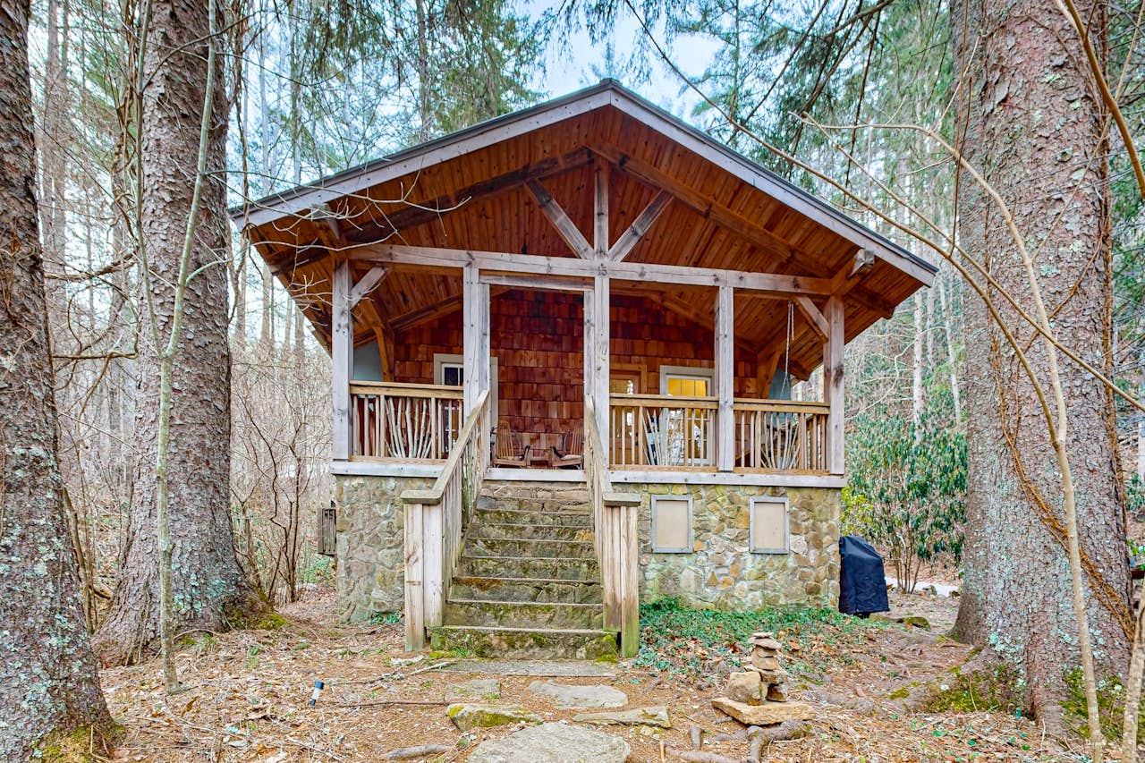 Lake Logan Serenity | 2 Bed Canton, NC Cabin | Vacasa
