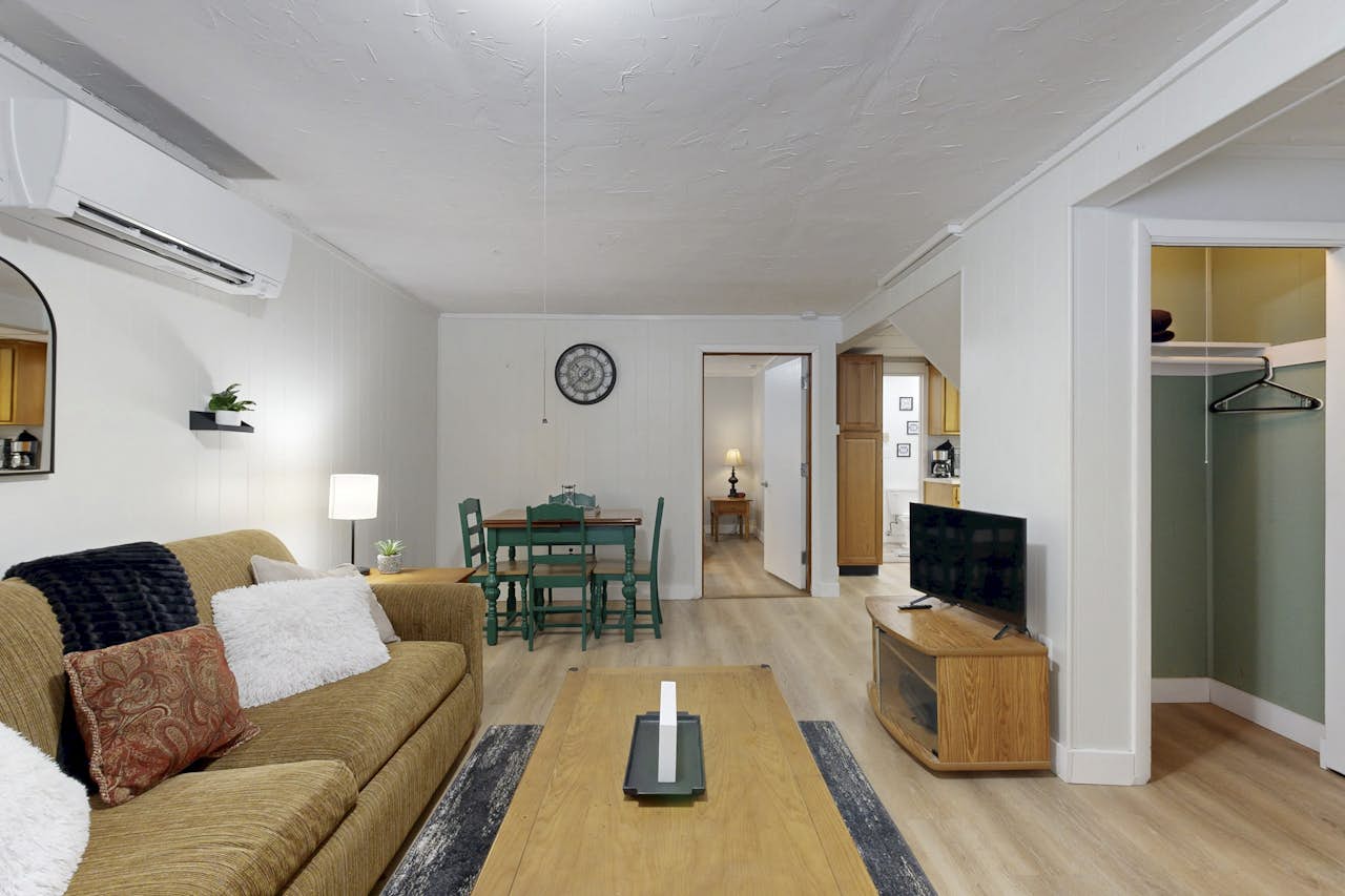 Lower A-Frame Escape | 1 Bed Ludlow, VT Duplex | Vacasa