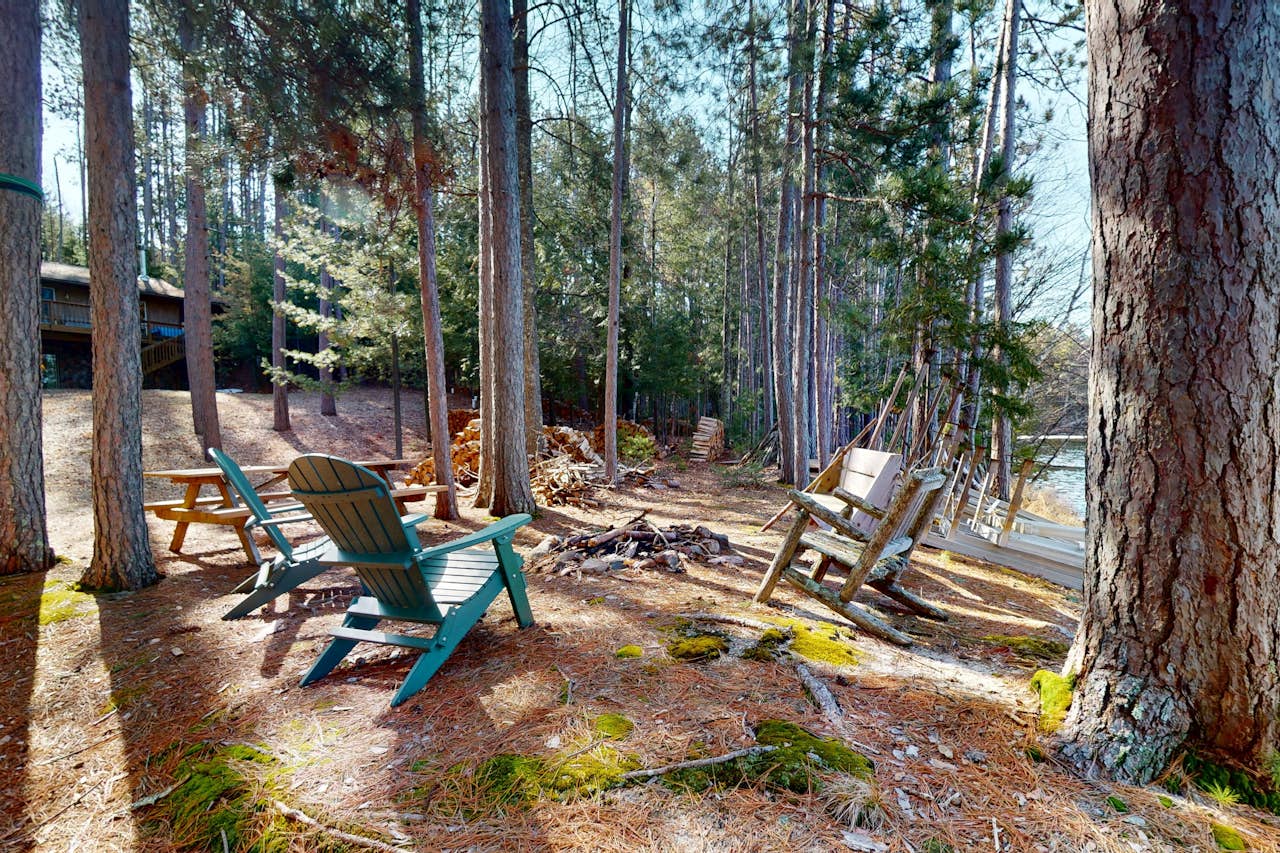 Swaying Pines Estate | 4 Bed Three Lakes, WI House | Vacasa