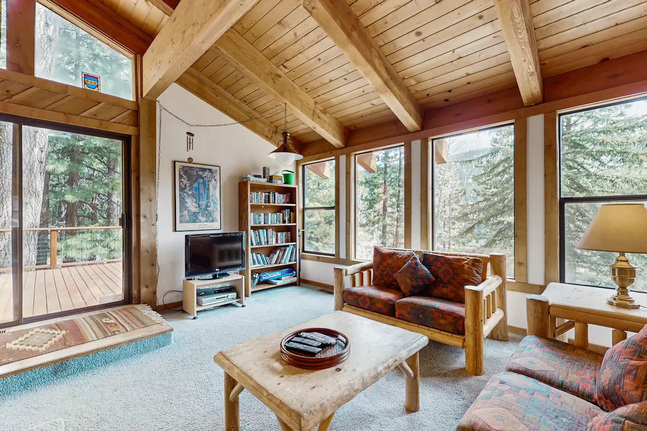Classic Donner Lake View Cabin | 2 Bed Truckee, CA House | Vacasa