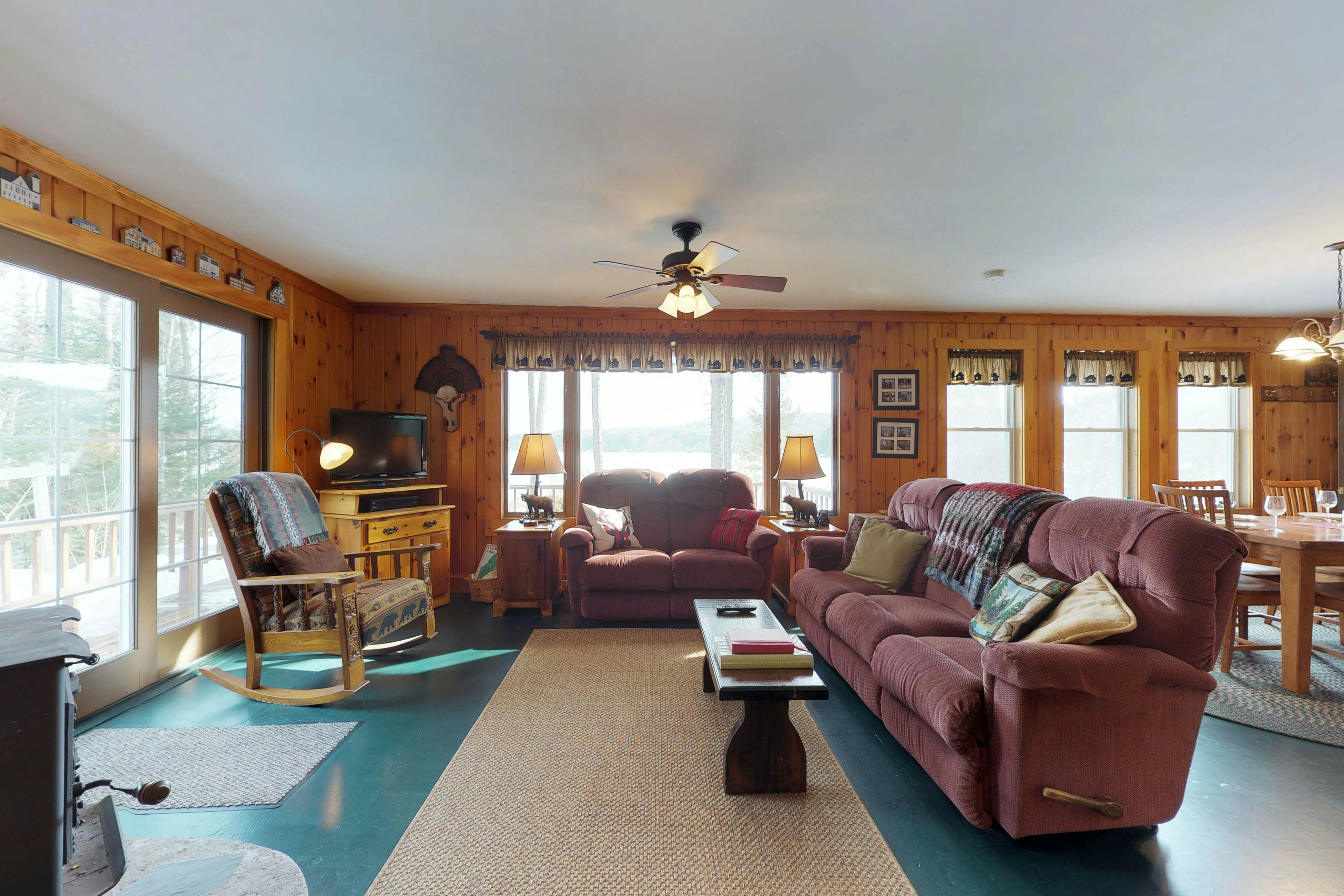 Lower Wilson Pond Refuge | 2 BD Greenville, ME Vacation Rental | Vacasa