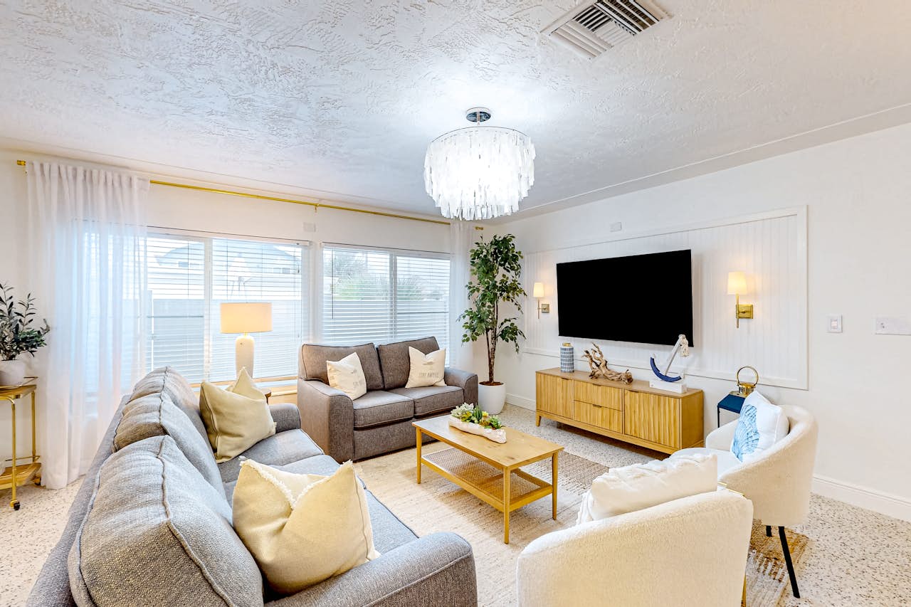 Luxury island home with game room, bikes, & quick beach access - dog ...