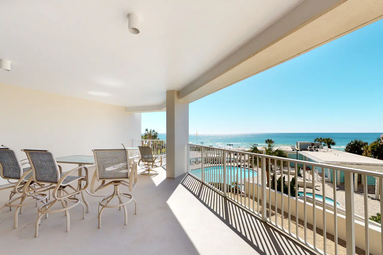 Gulf-Front Condo with Balcony Pools and Hot Tub | 3 Bed Miramar Beach ...