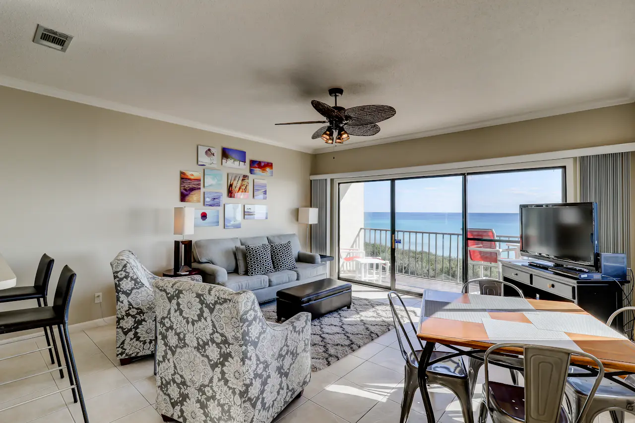 Beachfront Corner Condo w/ Free WiFi, Stunning Gulf View, & a Shared ...