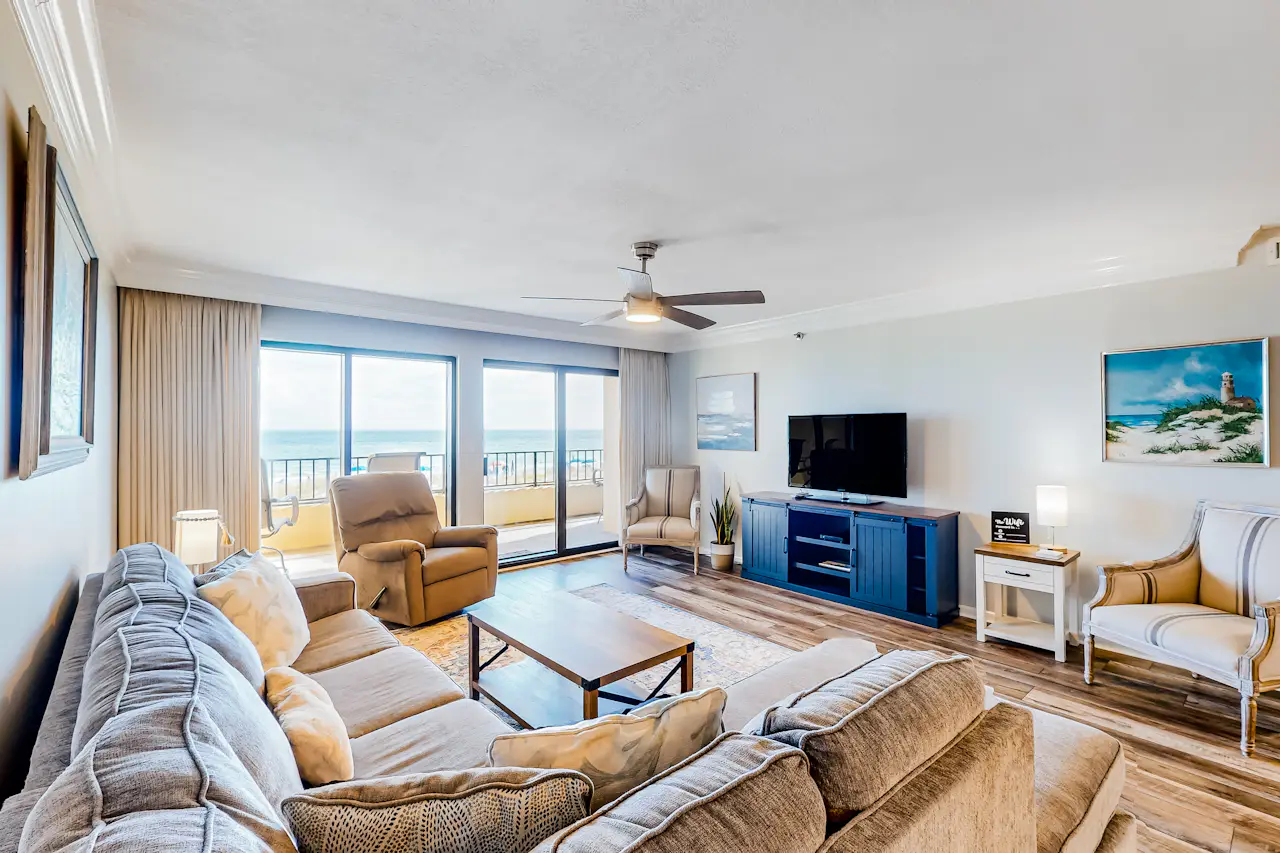 Surf Dweller 203- Beachfront resort condo with outdoor pool, Gulf views ...
